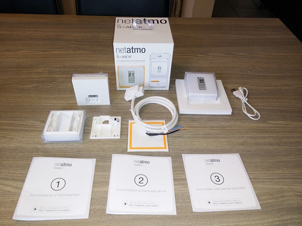 Test : Netatmo thermostat.