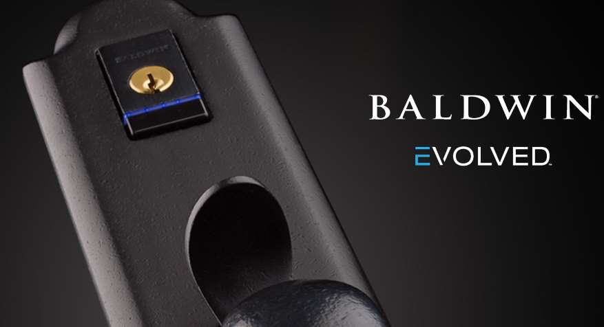 Baldwin Evolved, une serrure connectée qui a la classe.
