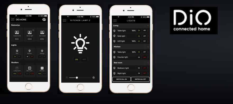Dio connected home, la domotique connectée vue par Chacon.