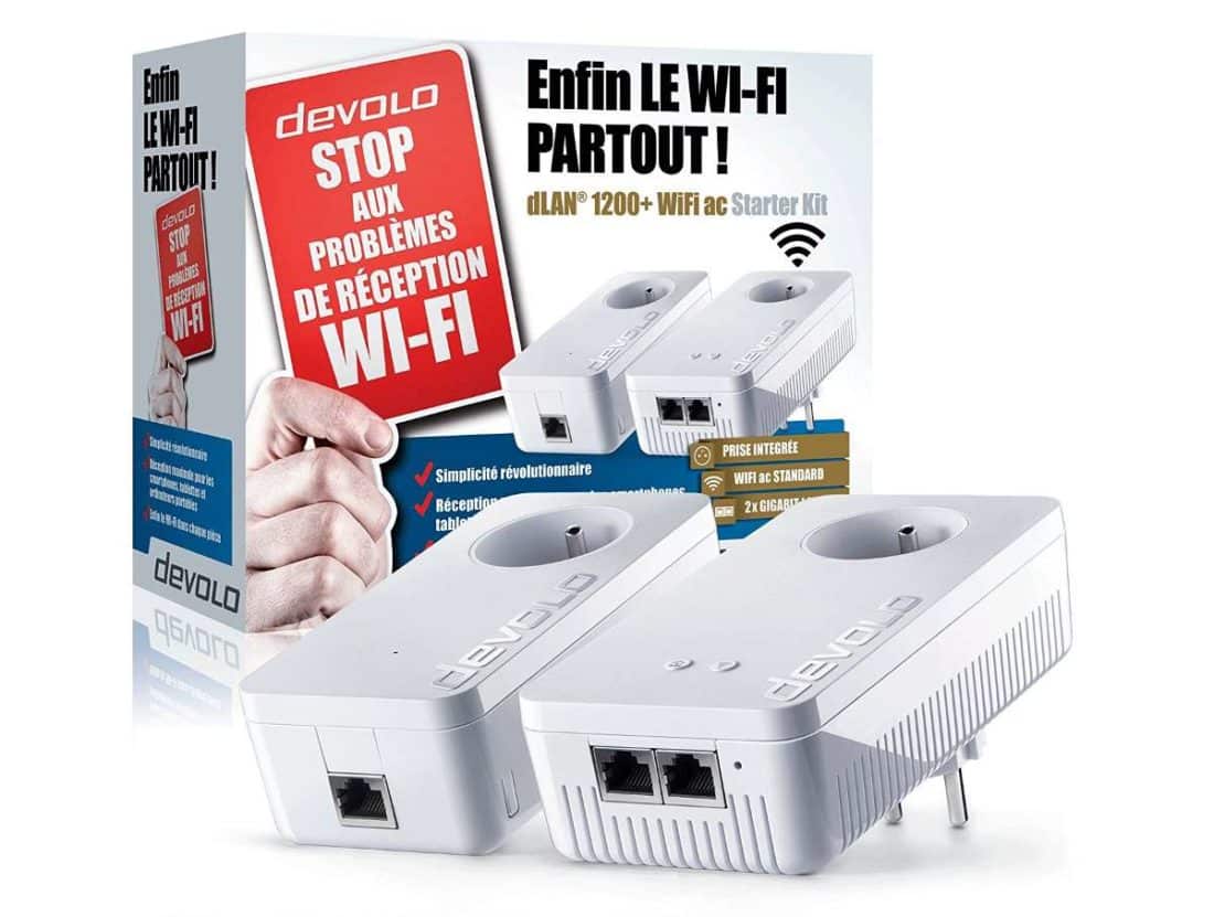 Black Friday - devolo dLAN 1200+ Wifi ac à 129€ au lieu de 189€.