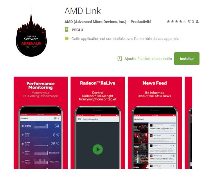 AMD Link, quand votre Smartphone Android communique avec votre PC via ...
