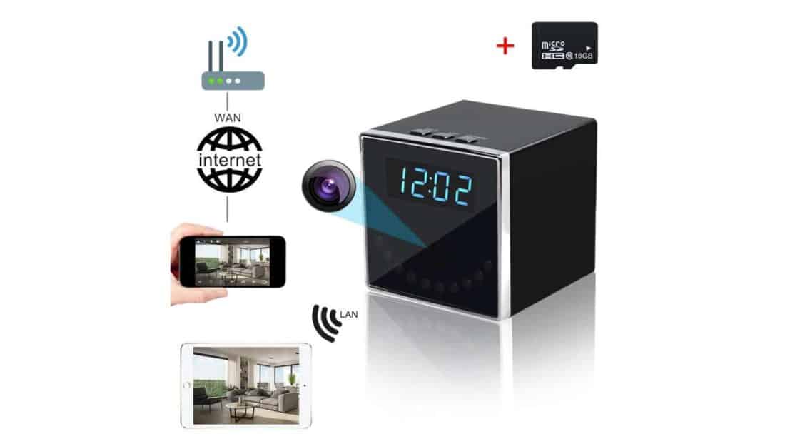 Bon plan : 80€ de remise sur la caméra Espion CORPRIT 1080P.