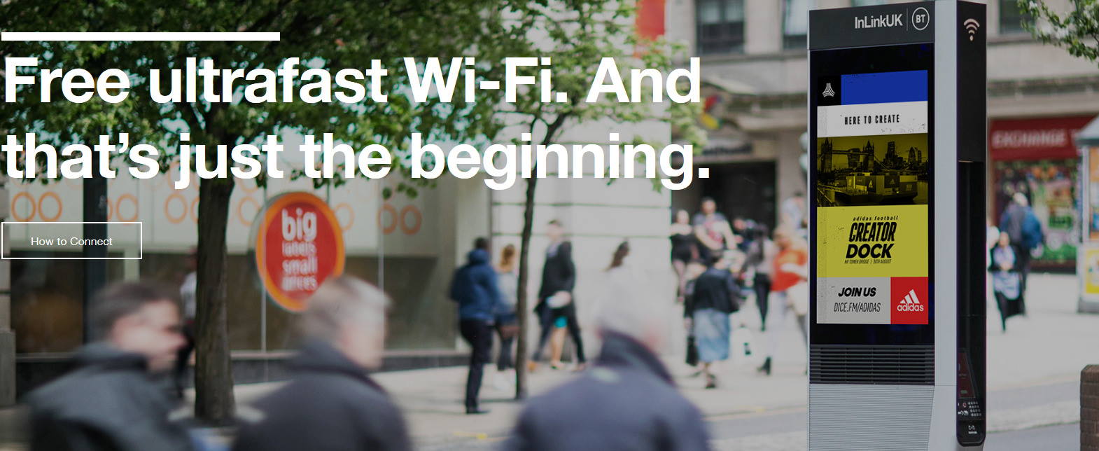 Les bornes Wi-Fi d'InLink reprise par BT.