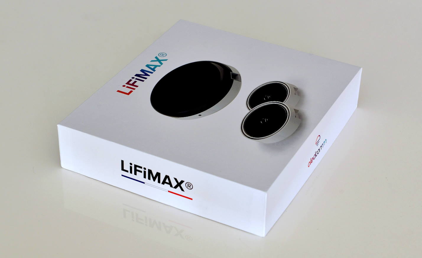 Lifimax 1G,Oledcomm a présenté au CES sa nouvelle solution LiFi.