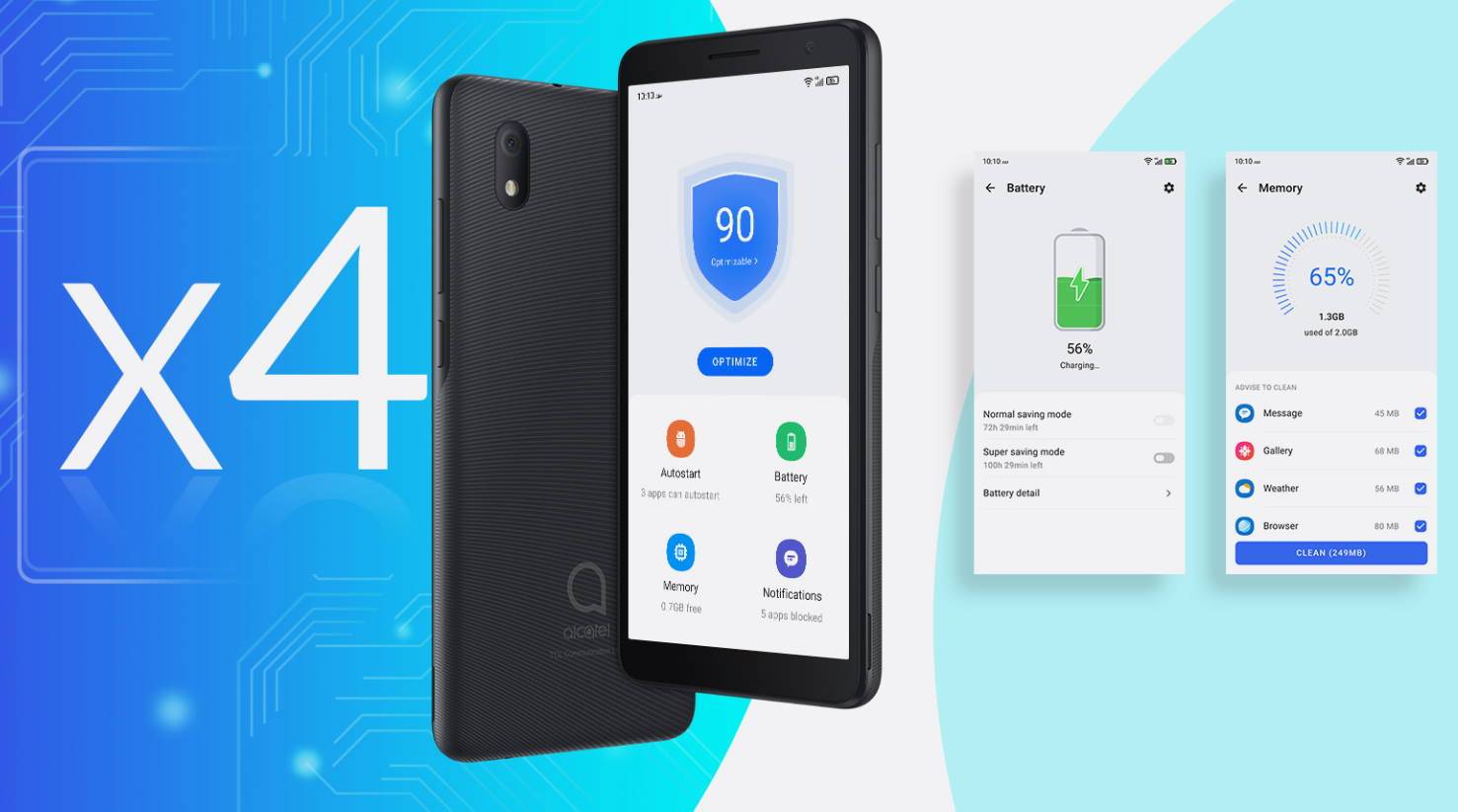 L’Alcatel 1B (2020) débarque et s’offre Android 10.