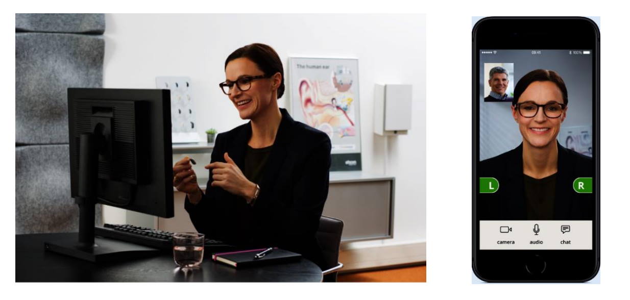 Oticon RemoteCare, régler à distance votre appareil auditif.