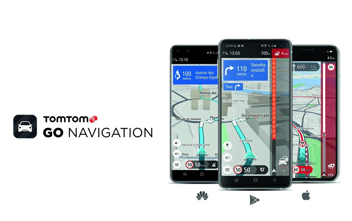 L’App TomTom GO Navigation dispo sur tous les smartphones.