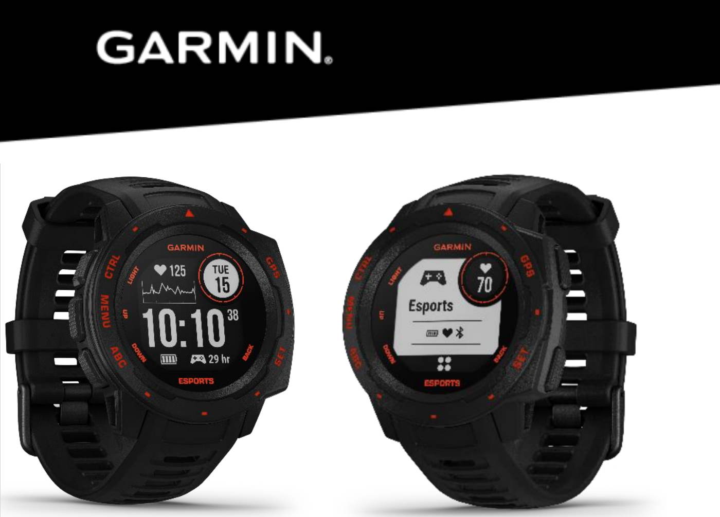 Garmin dévoile aujourd’hui l’Instinct® Esports Edition.
