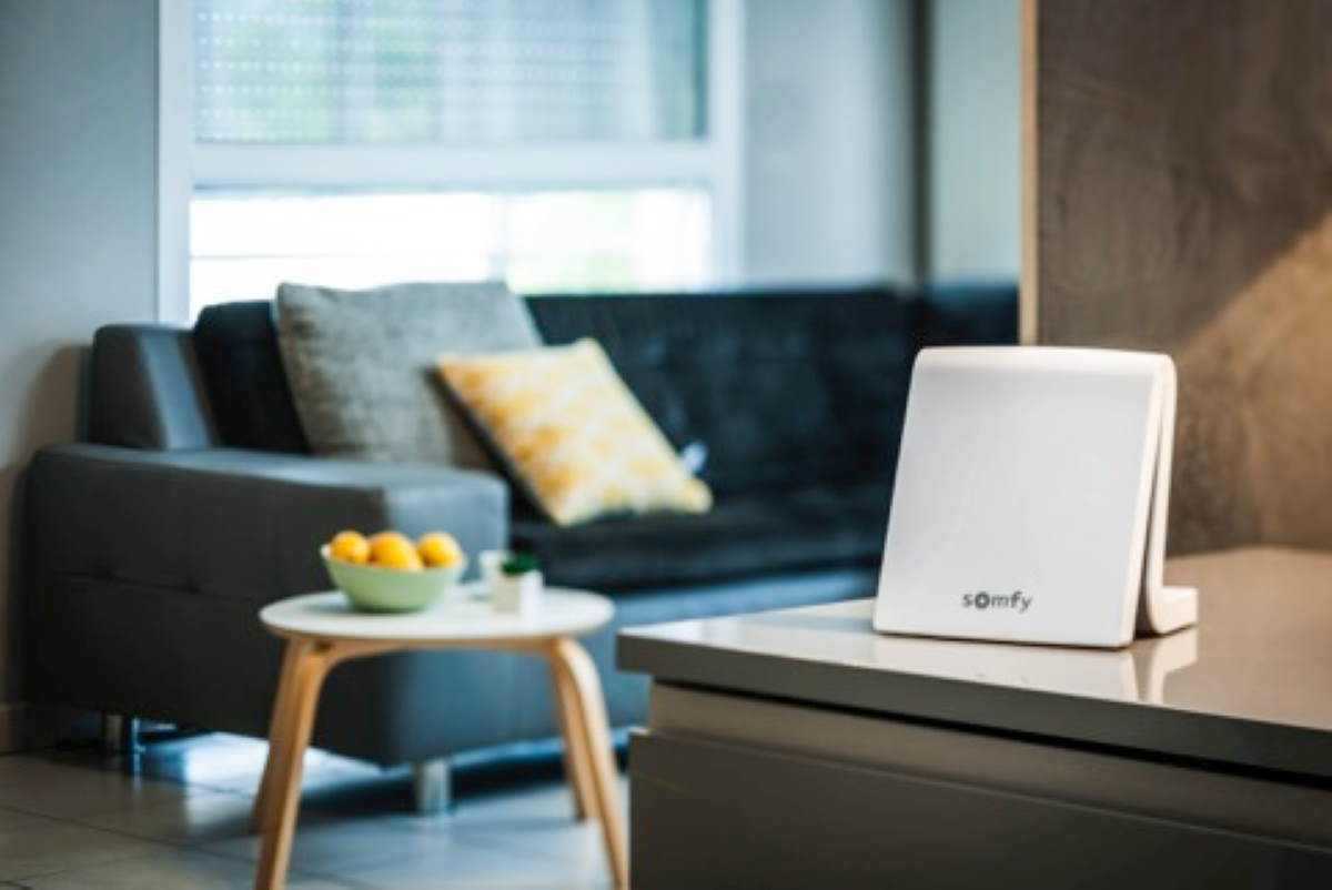 Somfy TaHoma compatible avec HomeKit d'Apple.