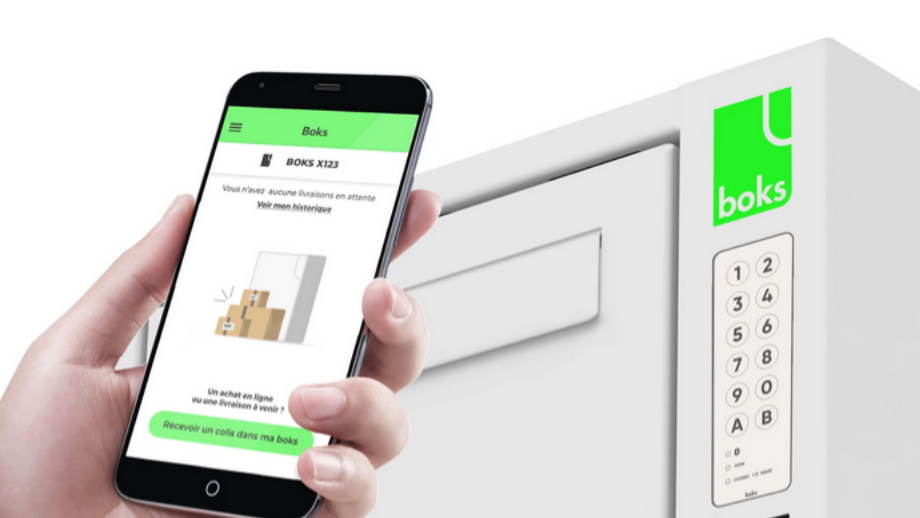 Boks, la consigne connectée pour votre maison