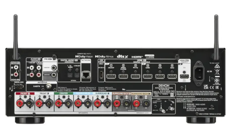 Denon AVR‑X1800H DAB, du salon à la salle de concert et connecté en plus.