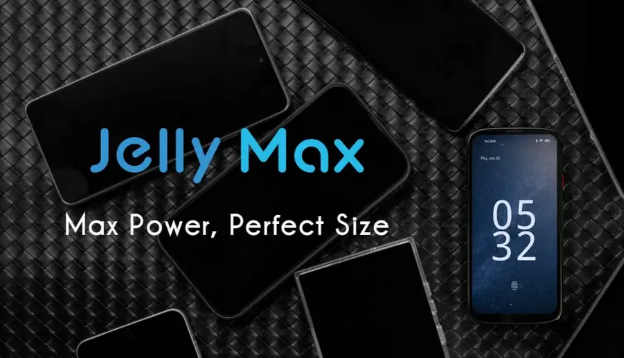 Jelly Max, le plus petit smartphone 5G du monde